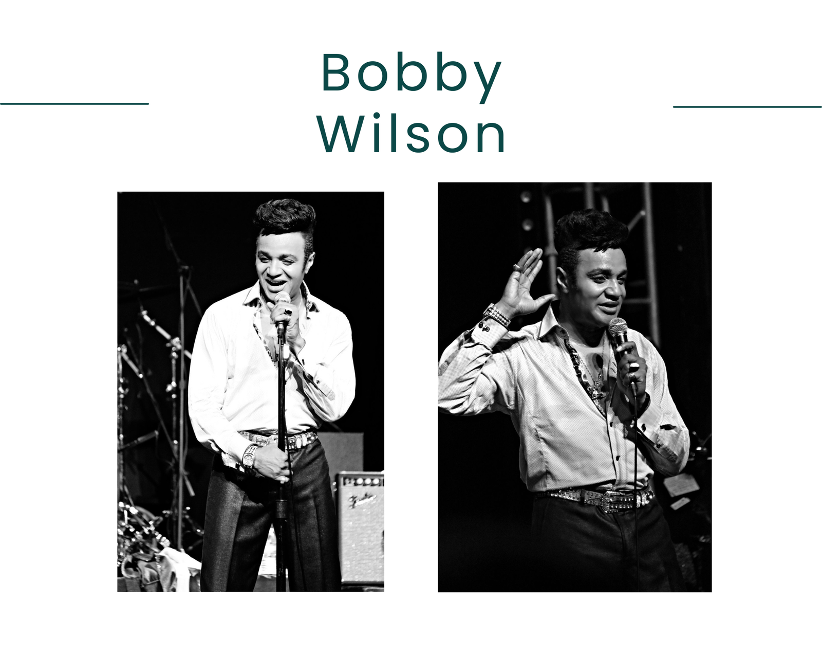 Headshots - Bobby Wilson Music